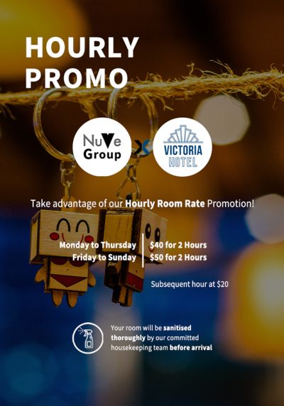 Hourly Rate Hotel - Victoria Hotel, a NuVe Group Collection